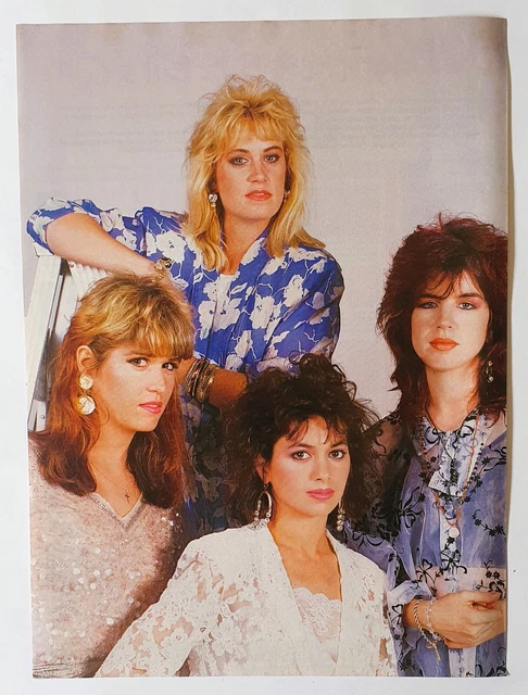 THE BANGLES SMASH Hits magazine 1 page pin up pull out poster 1986 ...