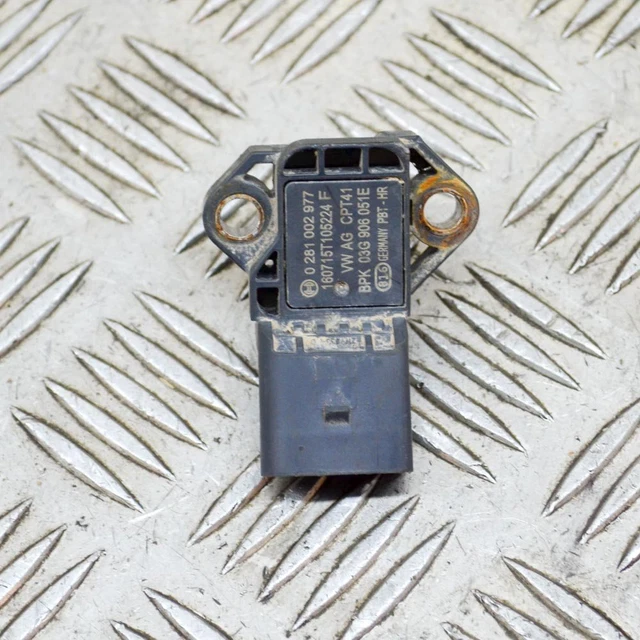 SENSORE DI PRESSIONE MAP AUDI Q5 8R 2.0 TDI 03G906051E 0281002977 105kw ...