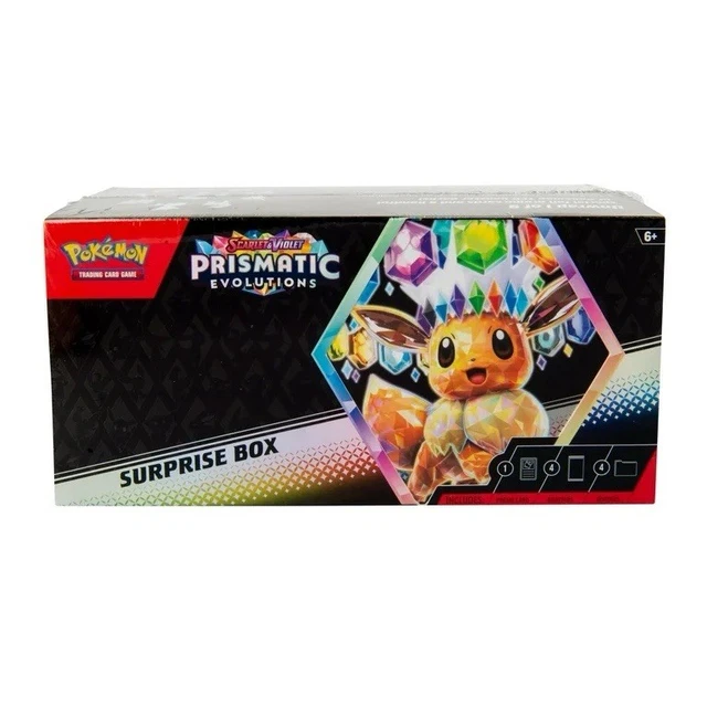 POKÉMON TCG: SCARLET & Violet - Prismatic Evolutions Surprise Box In Hand £5.92 - PicClick UK