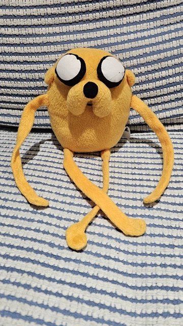 ADVENTURE TIME JAKE The Dog Soft Plush Toy Cartoon Network 11” 2013 £12 ...