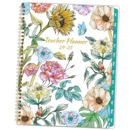 2024-2025 TEACHER PLANNER - Teacher Lesson Planner 2024-2025, July 2024 ...