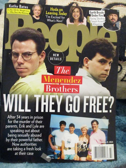 PEOPLE 10/21/24 ERIK & Lyle Menendez Al Pacino Kathy Bates Gael Garcia ...