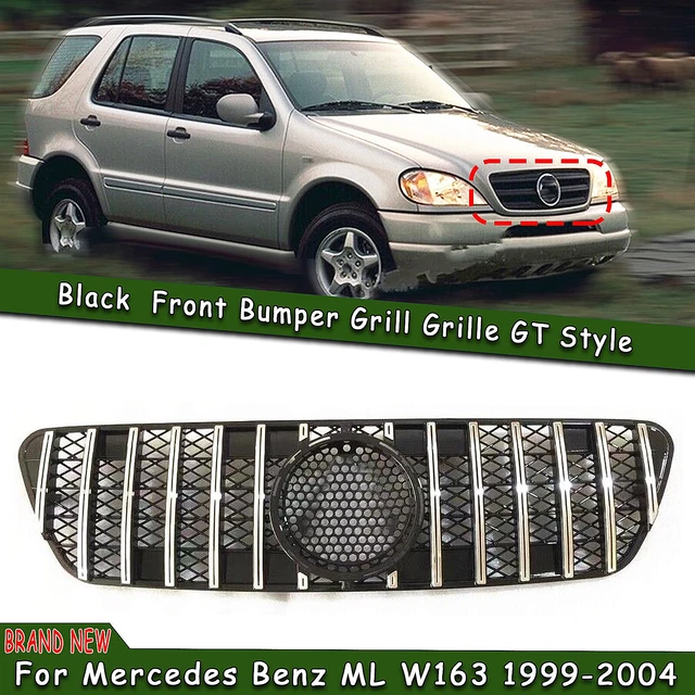 CAR FRONT BUMPER Grille Body Kit For Mercedes Benz W163 ML GT 1999-2004 ...