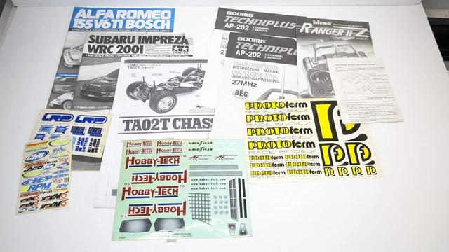 TAMIYA INSTRUCTIONS SUBARU Impreza WRC 2001 Alfa Romeo 155 V6 ...