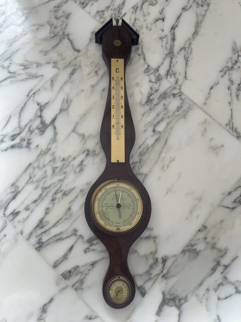 BAROMETRO TERMOMETRO IGROMETRO Da parete in Legno - CHIBRO | Made In ...