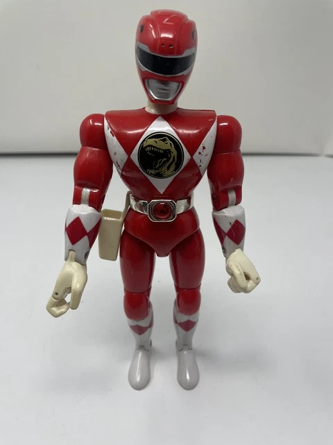 BANDAI MIGHTY MORPHIN Power Rangers 1993 Red Ranger 8 Inch Action ...