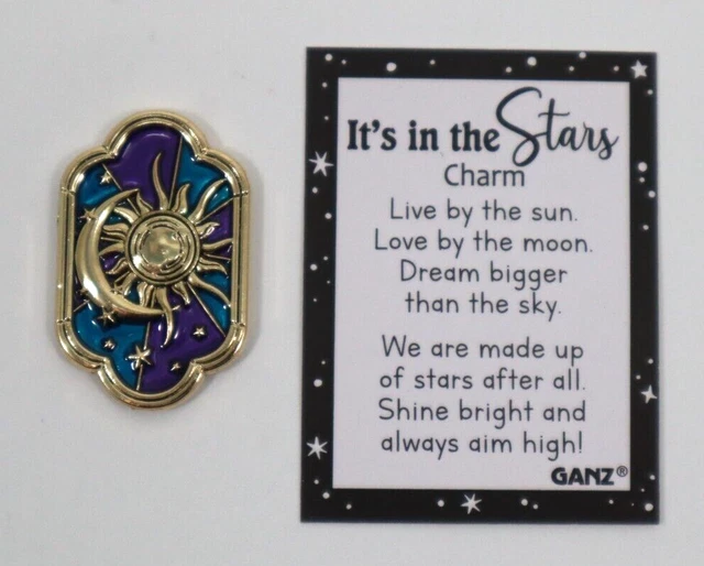 T3 IT'S IN the stars Ganz ER73069 Pocket token charm live love dream ...