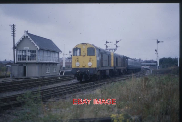 ORIGINAL 35MM SLIDE CLASS 20 LOCO NO 20099 & 20218 AT SKEGNESS 9/89 £3. ...