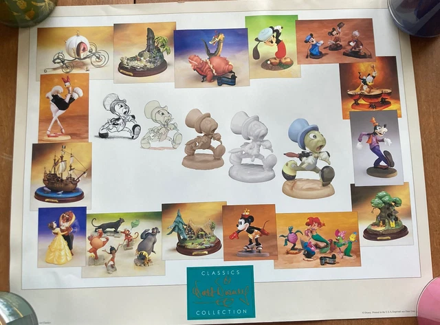 “CLASSIC WALT DISNEY Collections” 20” x 16” Poster Made by Disney Art ...