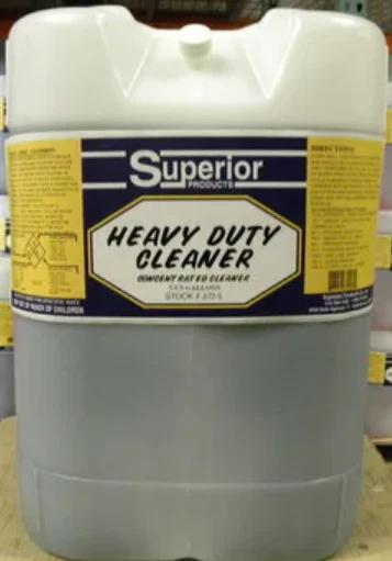 CLEANER DEGREASER HEAVY Duty Floor Equuipment Grime Superior 5 Gallon ...