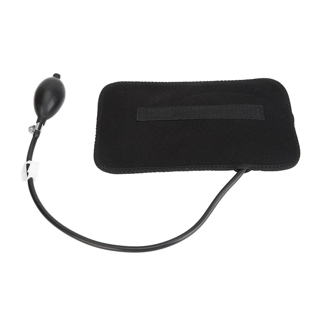 INFLATABLE LUMBAR SUPPORT Pillow Ergonomic Design Lower Back Support ...