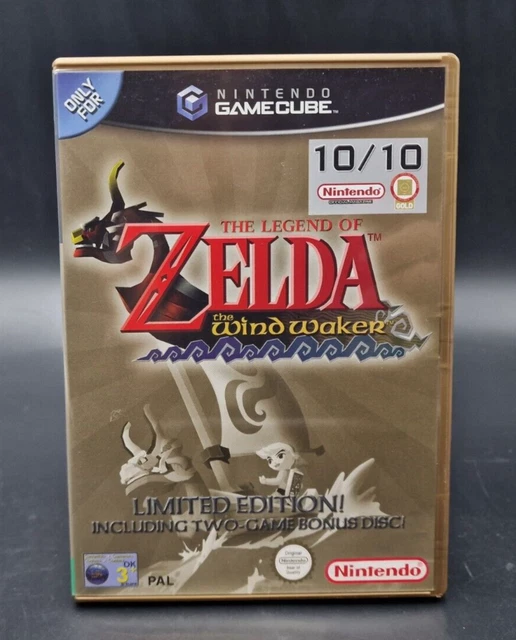 THE LEGEND OF Zelda Wind Waker Limited Edition Nintendo Gamecube ...