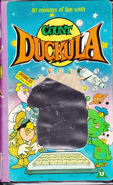 VHS: COUNT DUCKULA Astro Duck - The Rest is History - Around the World ...