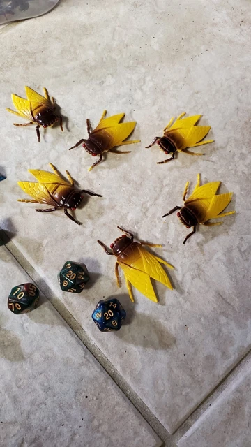 6 GIANT COCKROACHES Dungeons And Dragons dnd 5e Monsters Pathfinder Rpg ...