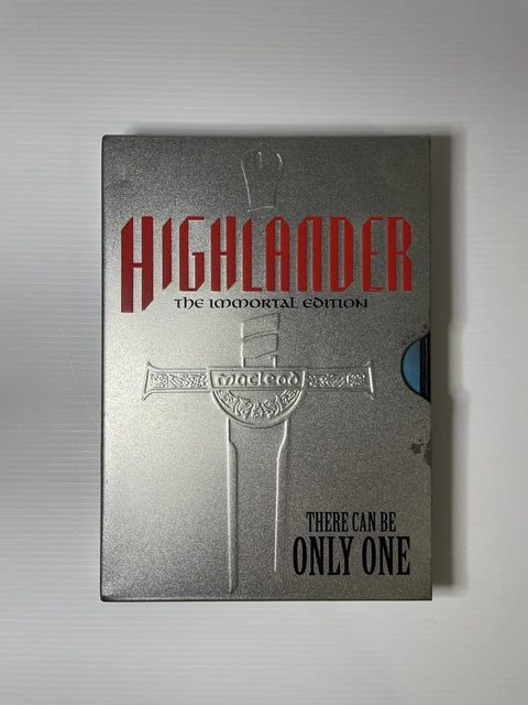 HIGHLANDER THE IMMORTAL Edition DVD + Queen CD Tin Sleeve R1 EUR 22,44 ...