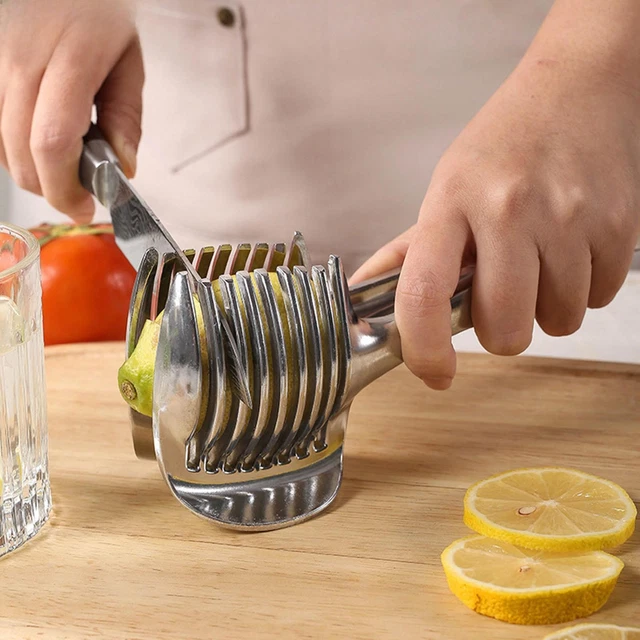 LEMON, KITCHEN UTENSIL Holder, Multi-Purpose Fruit Tongs, Onion Holder ...