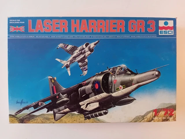 HAWKER SIDDELEY HARRIER GR.3 Laser Nose Esci 1/72 EUR 18,00 - PicClick FR