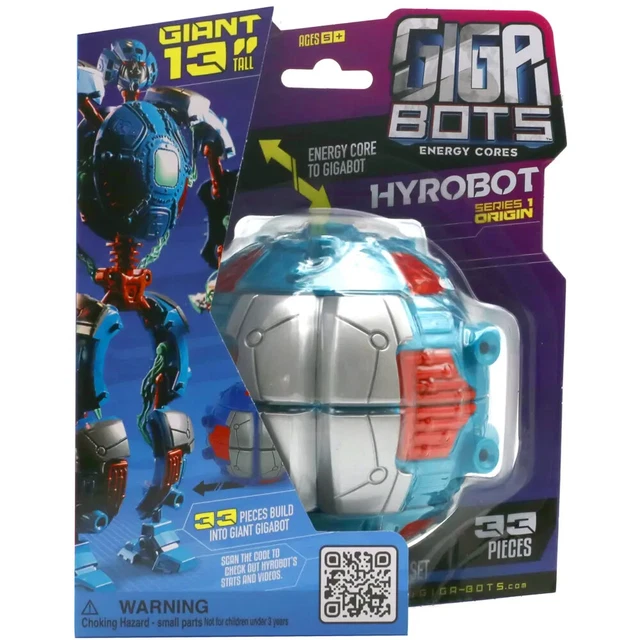 GIGABOTS HYROBOT ENERGY Core Series 1 Buildable Poseable Toy Figure for Ages 5+ EUR 18,58 ...