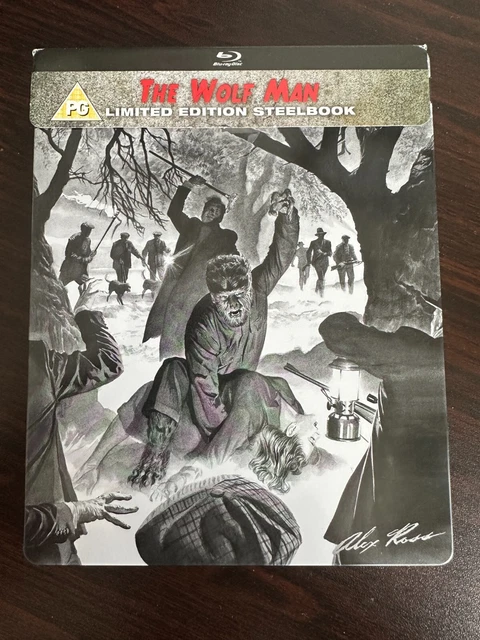 THE WOLF MAN (LTD Ed. STEELBOOK) Blu-ray. The Alex Ross Collection. EUR ...