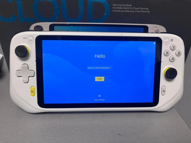 LOGITECH G CLOUD Gaming Handheld White Wi-Fi Bluetooth Gaming Console £ ...