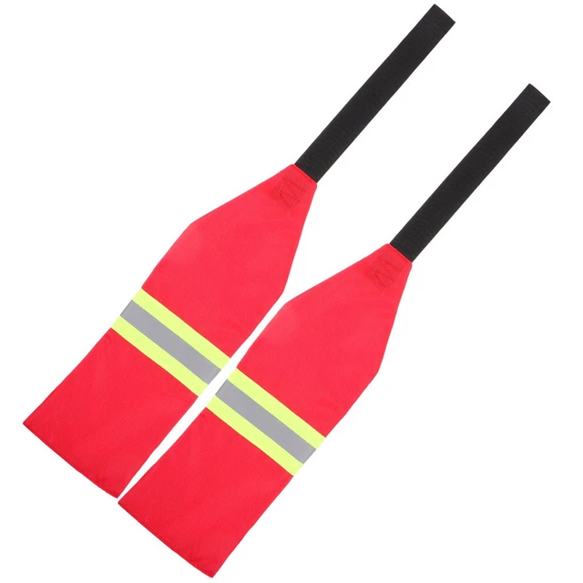 2 PCS SAFETY Flag Canoe Towing Kayak Reflective Flags Accessories £9.65 ...