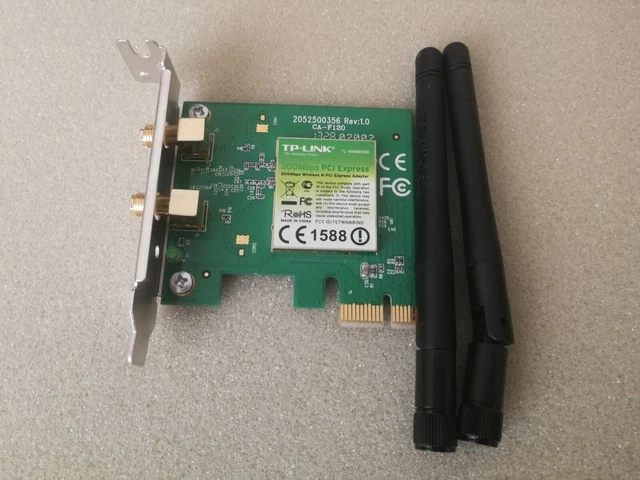 TP-LINK TL-WN881ND 300MBPS Wireless N PCI Express Card *Low Profile* £8 ...