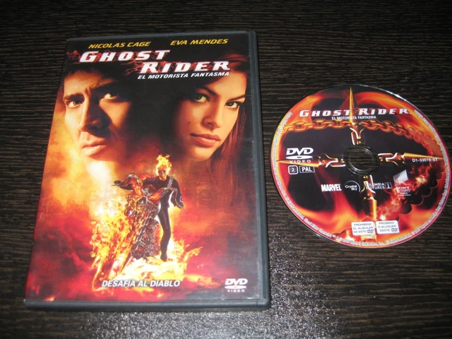 GHOST RIDER DVD Nicolas Cage Eva Mendes EUR 12,15 - PicClick FR