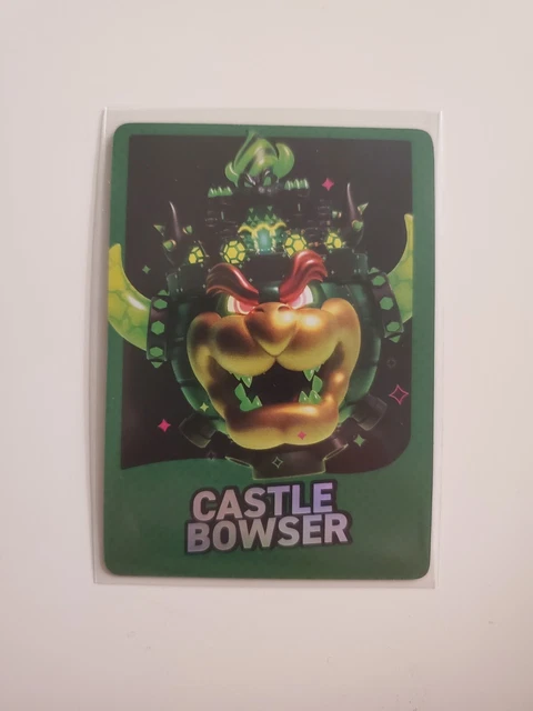 SUPER MARIO BROS. Wonder Trading Cards Castle Bowser £11.72 - PicClick UK