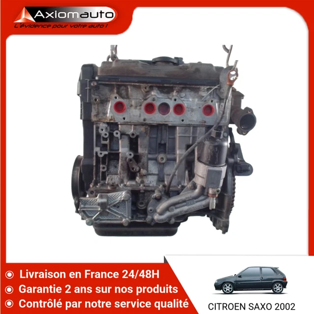 🇫🇷 MOTEUR CITROEN SAXO Phase 2 1999-2004 1.1 X, SX ♻️ HFX 🚗 173142km ...