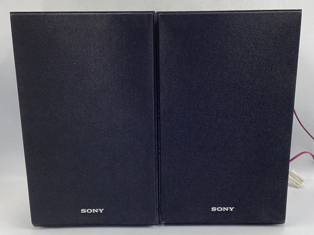 SONY SS-S20 BOOKSHELF Speakers with Wired Connectivity - #5093 £8.00 ...