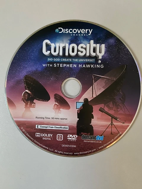 STEPHEN HAWKING - Curiosity: Did God Create The Universe? - DVD - NO ...