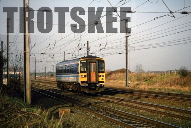 35MM SLIDE BR British Railways DMU Class 153 153357 Copmanthorpe 1995 ...