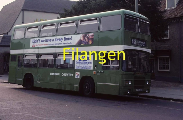 ORIGINAL BUS COLOUR SLIDE London Country Leyland Olympian TPD106X £1.25 ...