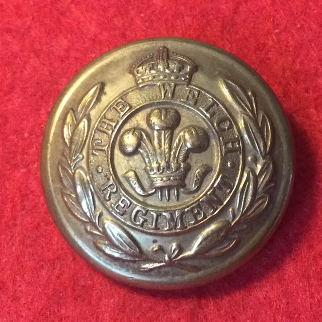 THE WELCH REGIMENT Military Uniform Button. 25mm. (AC059) £3.00 ...