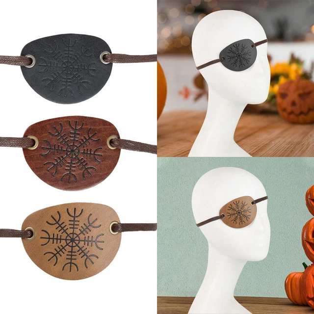 CACHE-ŒIL DE COSPLAY en cuir PU pour les yeux de capitaine pour les EUR 7,19 - PicClick FR