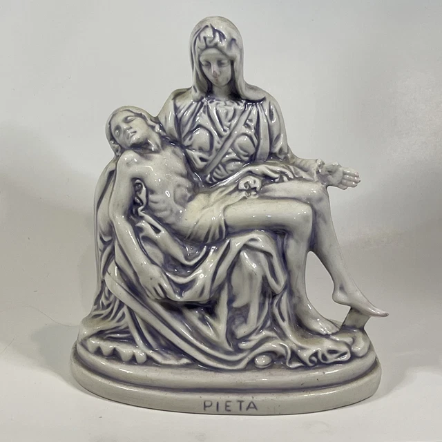 MARWAL PIETA JESUS Mother Mary Michelangelo Religious Statue 8.5” £11. ...