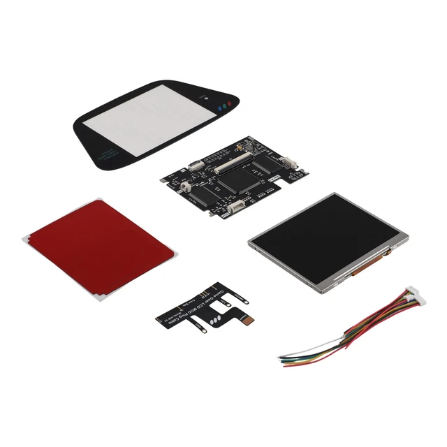 KITS D'ÉCRAN LCD V4 IPS OGS pour Game Gear Plein Écran V4.0 Affichage LCD 2761 EUR 63,59 ...