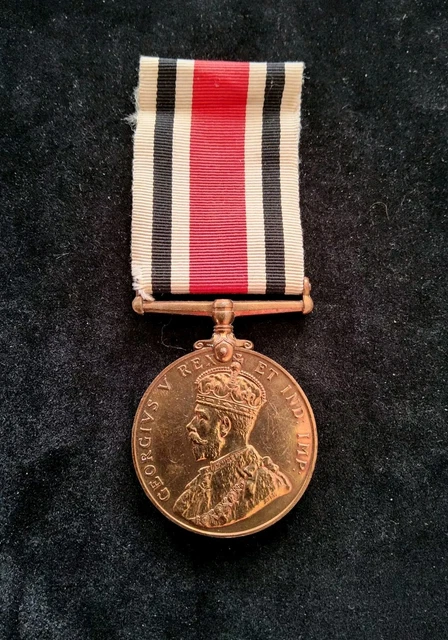 ORIGINAL GV SPECIAL Constabulary Long Service Medal to Harry Cook WW1 ...