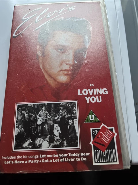 ELVIS PRESLEY VHS in loving you £10.00 - PicClick UK