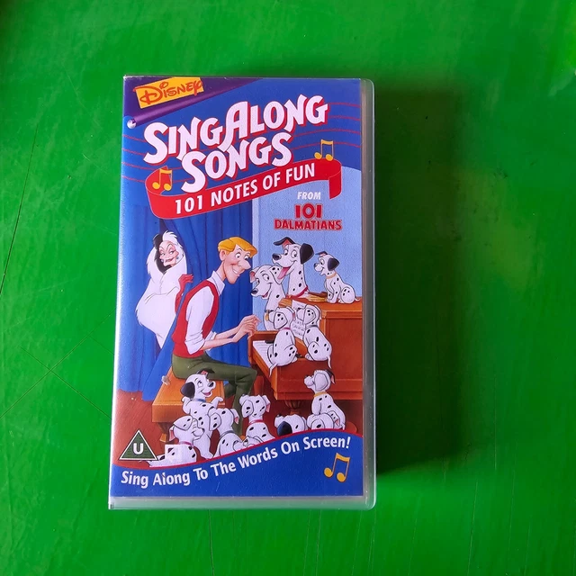 SING ALONG SONGS - 101 Notes Of Fun (VHS, 1995) £8.99 - PicClick UK