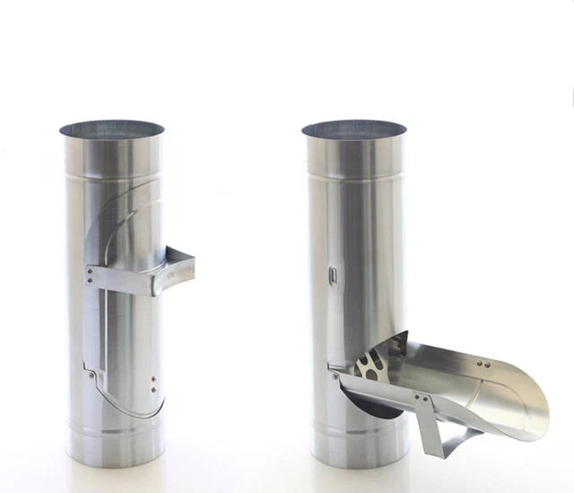 FALL PIPE FLAP rain pipe flap rainwater flap with sieve 80 mm/100 mm ...