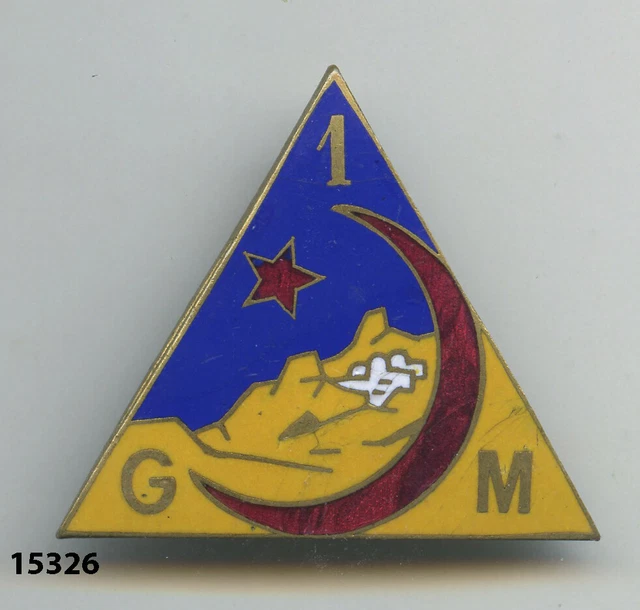 INSIGNE SAHARA , 1 GOUM Mixte Saharien EUR 380,00 - PicClick FR