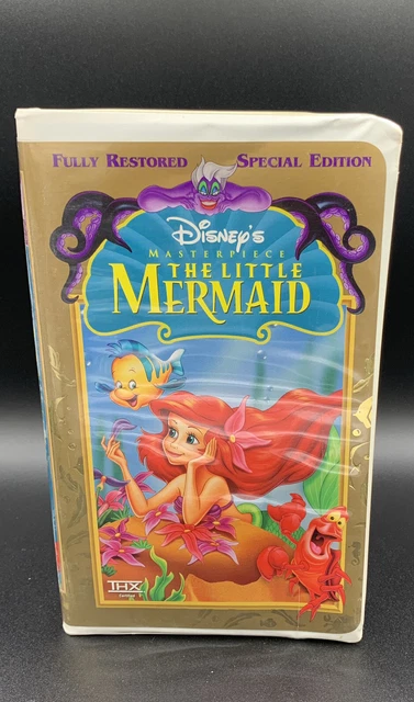 THE LITTLE MERMAID (VHS, 1998, Special Edition) Masterpiece Collection ...