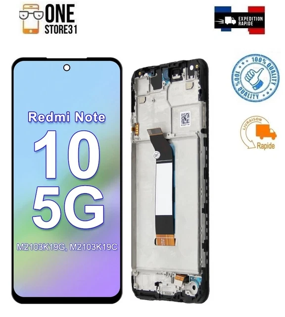 ORIGINAL ECRAN LCD Complet avec châssis Pour Xiaomi Redmi Note 10 5G /10T POCO M EUR 43,99 ...