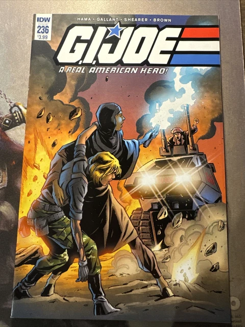 G.I. JOE A Real American Hero #236 couverture A IDW 2017 HTF EUR 9,36 ...