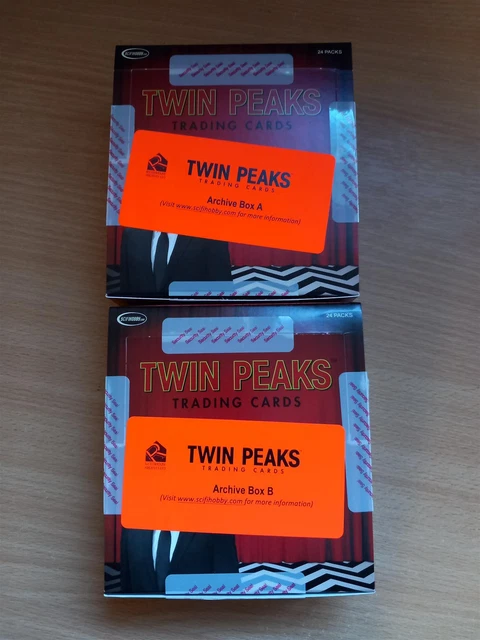 TWIN PEAKS EMPTY Archive Box Set Of 2 (No Cards) £14.99 - PicClick UK