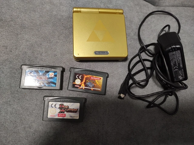 NINTENDO GBA GAME Boy Advance SP Zelda Edition TOP ZUSTAND YU-GI-OH ...