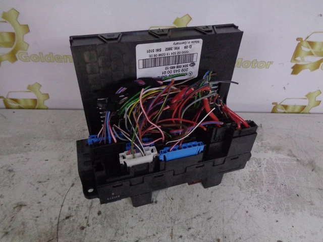 MERCEDES BENZ W209 W203 Sicherungskasten SAM Modul A2095450001 EUR 99 ...