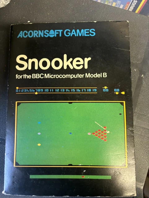 ACORNSOFT BBC MICRO Cassette Game Snooker £5.92 - PicClick UK