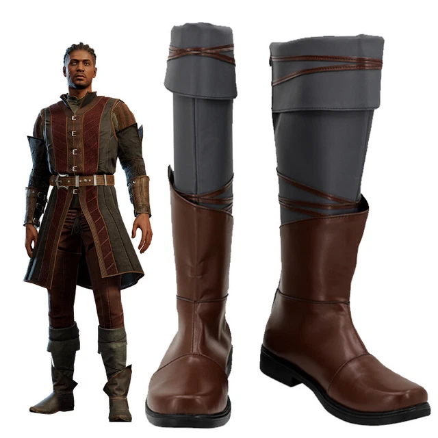 BALDUR'S GATE 3 BG3 Gate 3 The Blade of Frontiers Wyll Cosplay Shoes ...